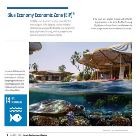 EZDA Blue Economy Economic Zone | PDF