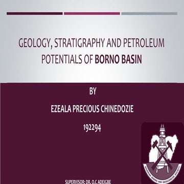 Geology, Stratigraphy and Petroleum Potentials of the Borno Basin ...