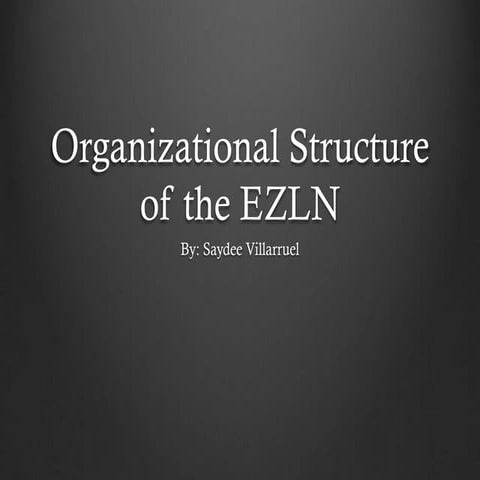 Ezln | PPTX