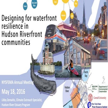 Designing for waterfront resilience in Hudson Riverfront communities | PDF