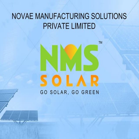Nms solar | PDF | Power and Energy Industry | Industries