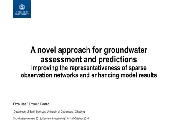Gw02 role of dwlr data in groundwater resource estimation | PDF | Water ...