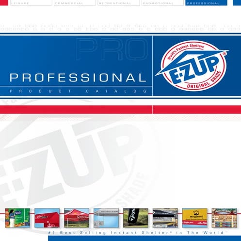 E-Z UP pro products | PDF