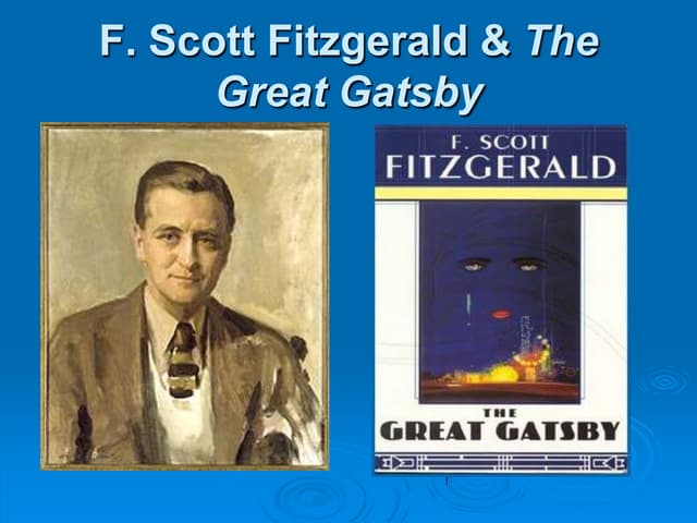 The Great Gatsby Powerpoint | PPTX