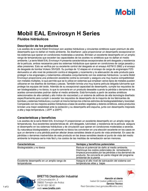 FICHA TECNICA SUNISO SL 46 | PDF