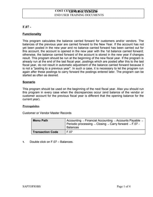 F.16 balance carry forward of gl accounts | DOC