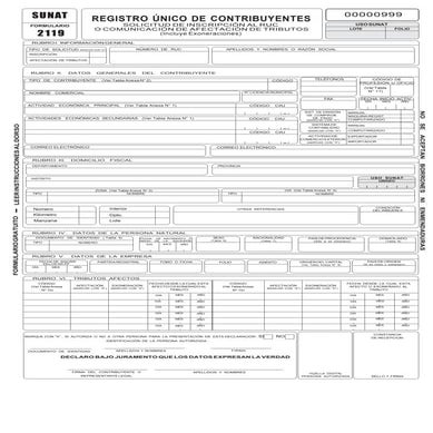 Sf001 formato de uso multiple llenable | PDF