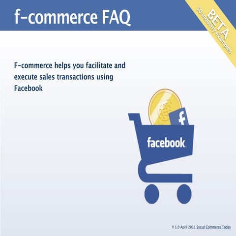The F-Commerce FAQ | PPT