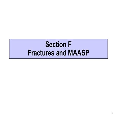F-Fractures and MAASP.ppt