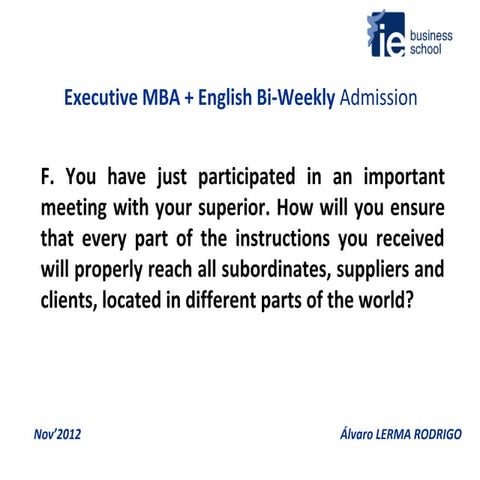 F. how to deliver instructions | PPT