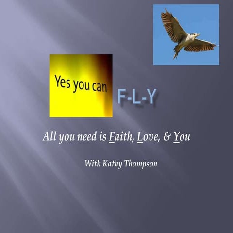 Yes, You Can FLY | PPT
