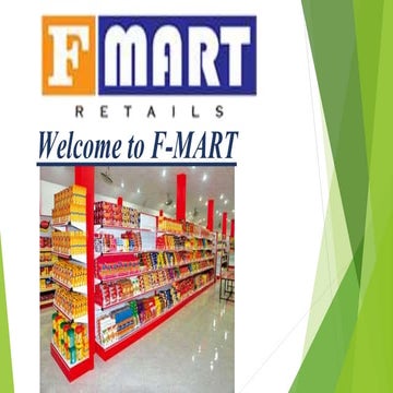 F MART RETAILS CORPORATION | PPTX