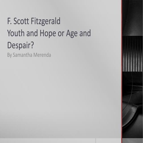 F. Scott Fitzgerald | PPT