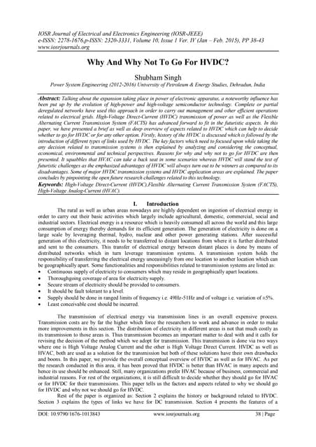 Advances in Ultra High Voltage (UHV) Transmission and Distribution ...