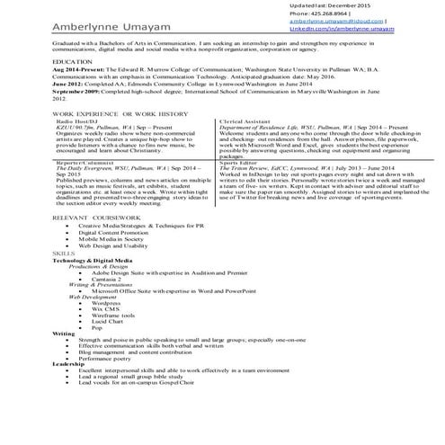 EricFlatness_Resume_91715 | PDF