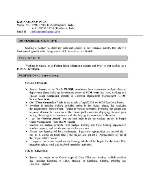 Nirmal Singh -Resume | DOCX | Databases | Computer Software and Applications