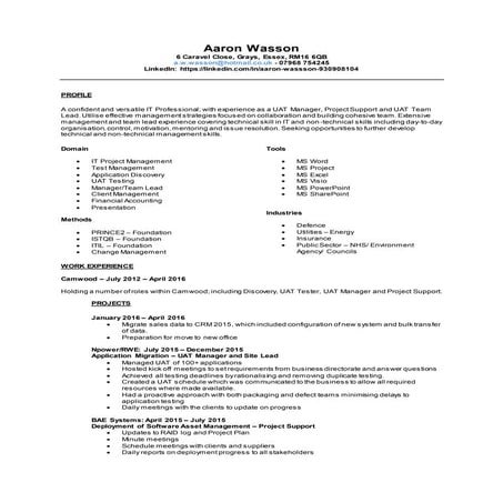 Aaron Wasson presentations