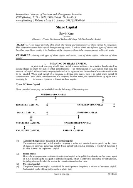 Company Law - Shares Notes | DOCX | Stocks and Bonds | Personal Investing