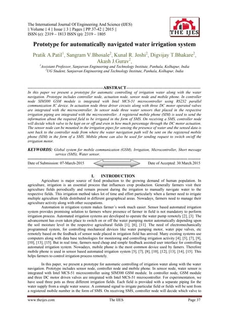 Design And Implementation Of Microcontroller Based Selfswitching