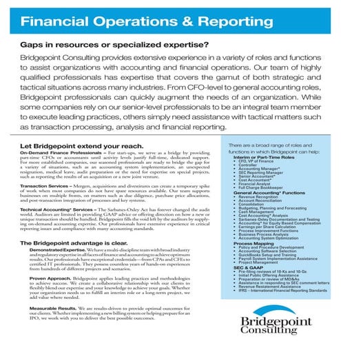 Financial Ops | PDF