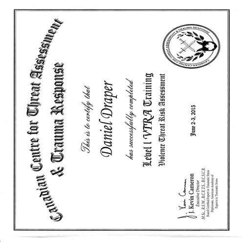 VTRA Certification | PDF