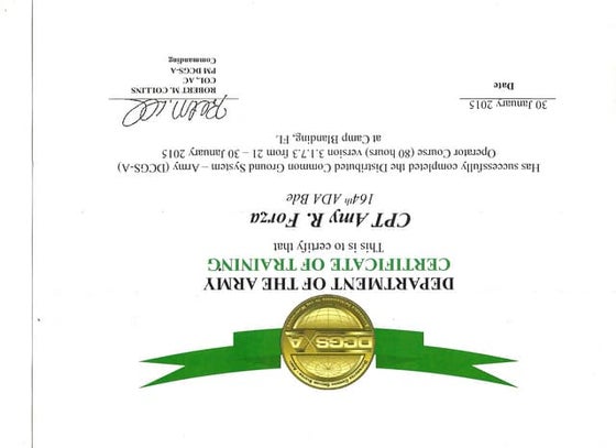FDO Certificate | PDF