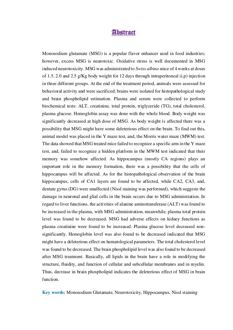 ABSTRACT Of Thesis abstract-of-thesis