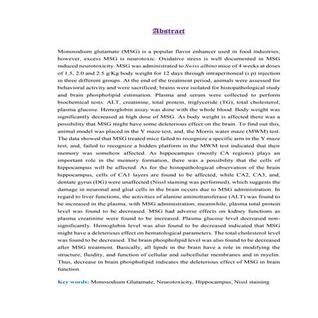 ABSTRACT of thesis | PDF