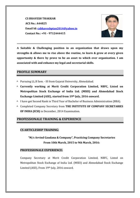Rima Amitbhai Dalal Resume | DOCX