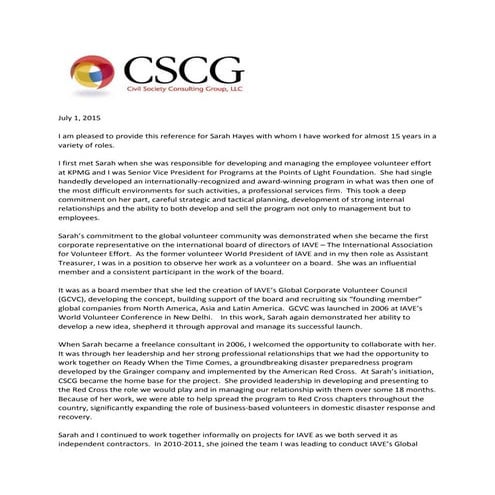 letter of reference for Sarah from CSCG 7 1 15 | PDF