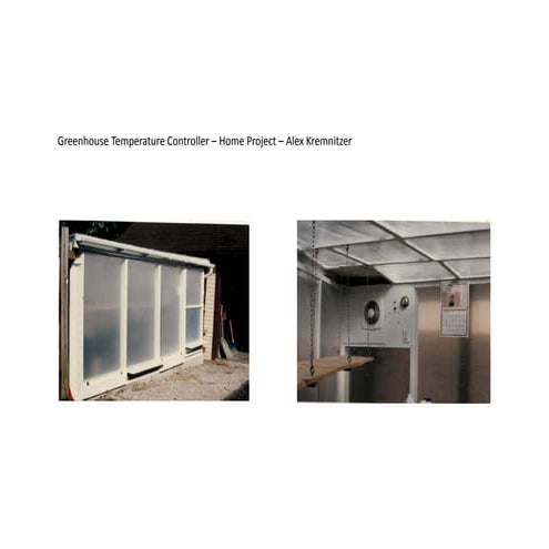 Greenhouse Project | PDF