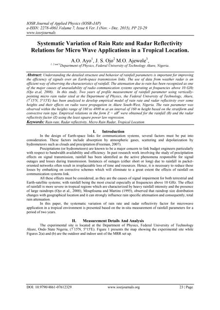 Rainfall analysis (Solved Examples)_Week2_CVE3305.pdf | Weather | Science