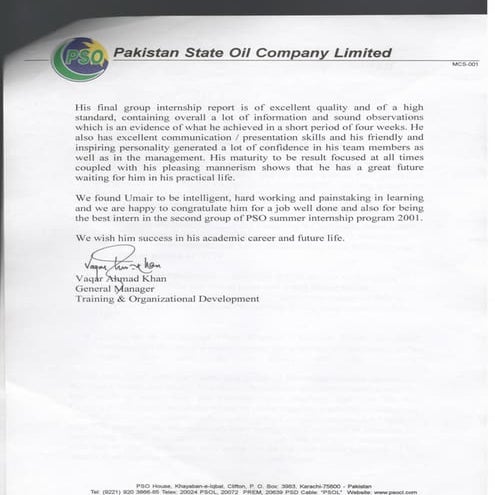 PSO Internship 2 | PDF