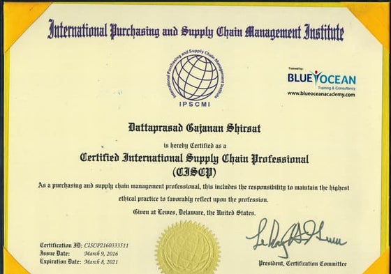 CISCP Certificate | PDF