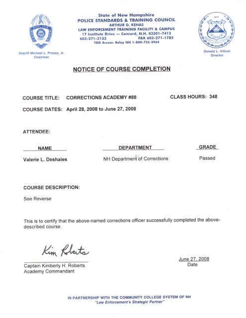 Hesser College transcript 2 | PDF