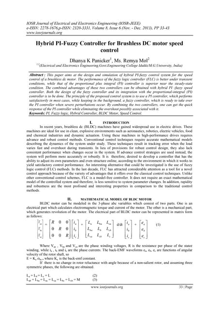Speed Controller of Switched Reluctance Motor | PDF