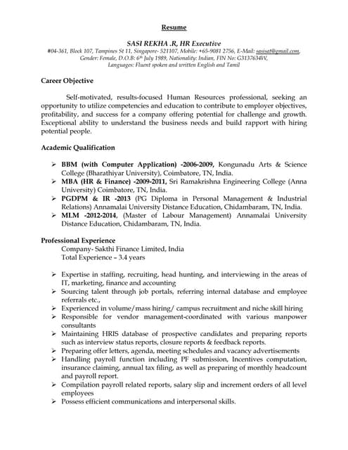 Zoheb Shaikh Resume | DOC | Business Administration | Business