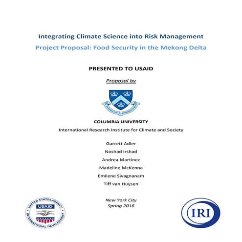 USAID_Project_Proposal | PDF