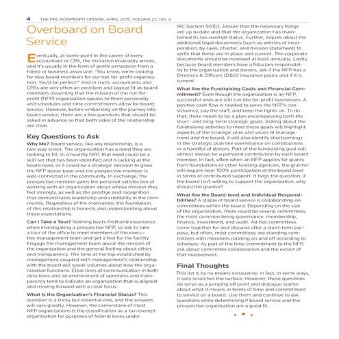 The Non-Profit Board Member Role Review | PDF