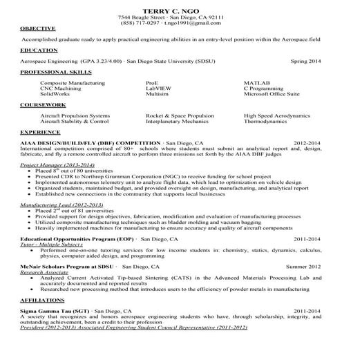 Carter Resume | DOCX