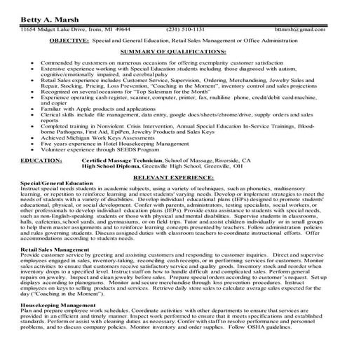 Betty A Marsh Resume | DOCX