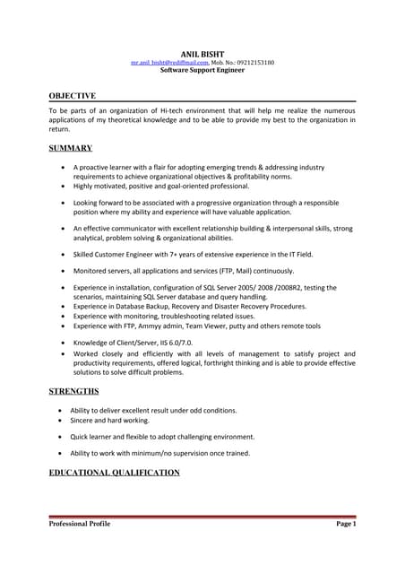 Alok Resume | PDF