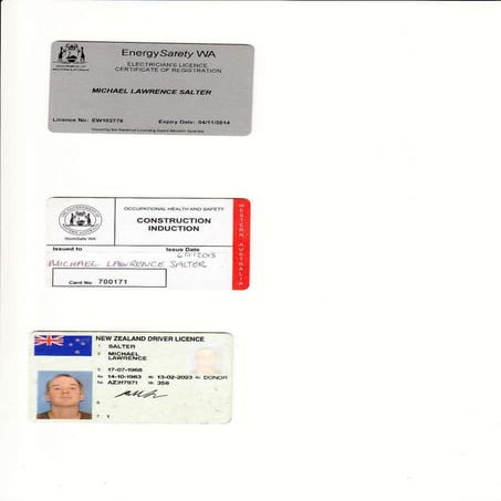 Mike's certs | PDF