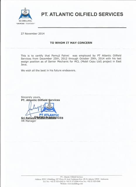 Experience Cert 4 | PDF