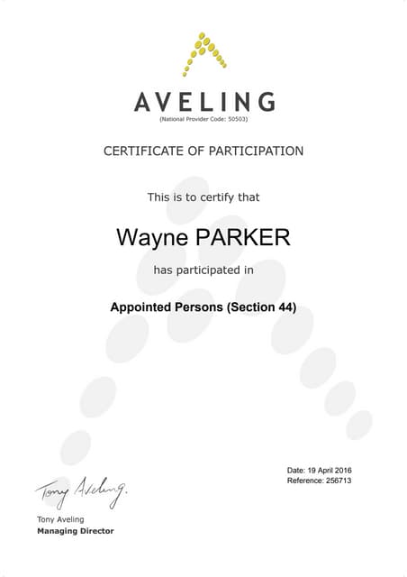 JP Certificate | PDF