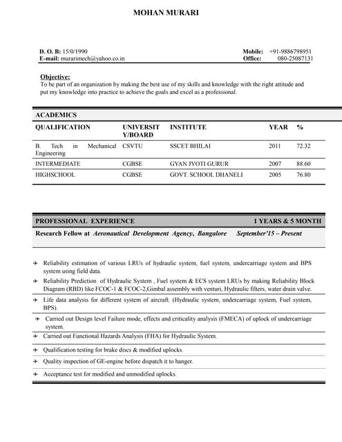 Andrew David Custer Resume 2016 | PDF