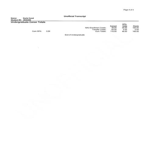 NAU-transcript-4 | PDF