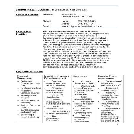 ResumeJune2015 | DOC