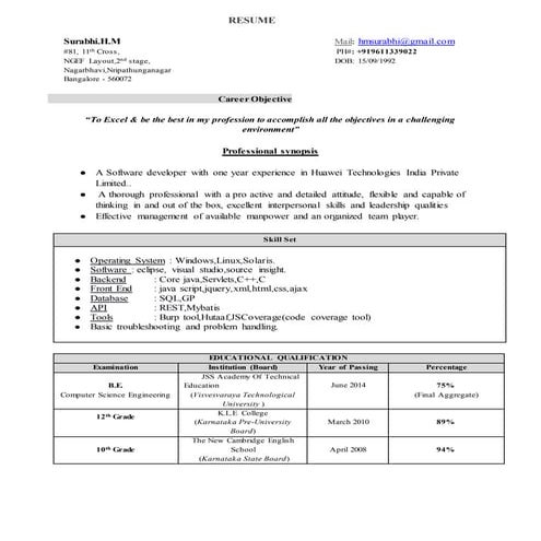 RESUME_SURABHI_LATEST | PDF