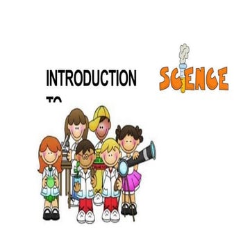 KSSM Science Form 1 Chapter 1 - Intro To Science | PPTX